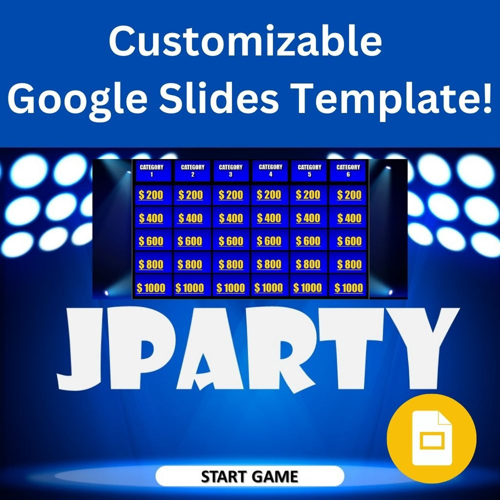 JParty Template for GOOGLE SLIDES – Your Learning Career