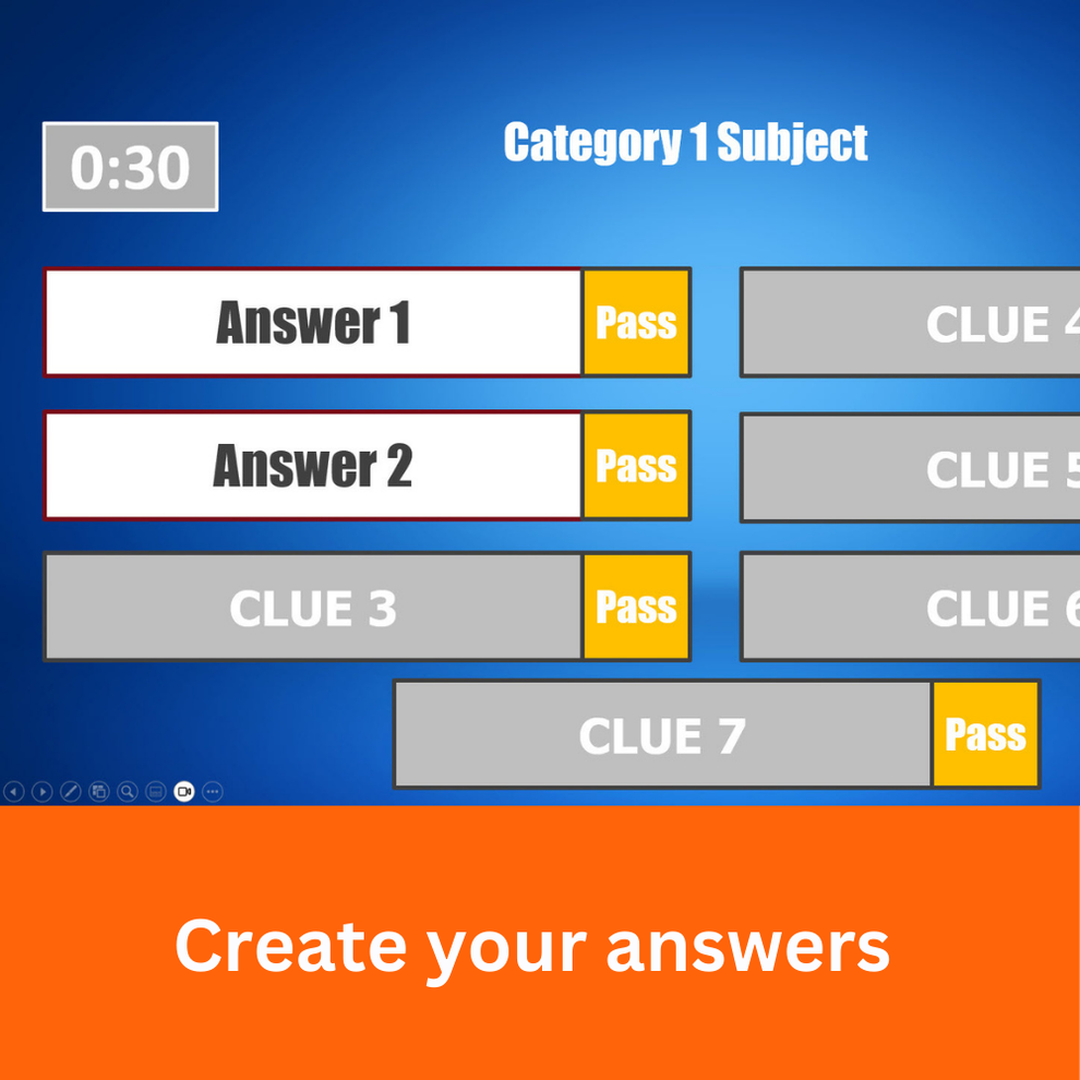 $100,000 Pyramid PowerPoint Game Template | Training & Classroom – Your ...