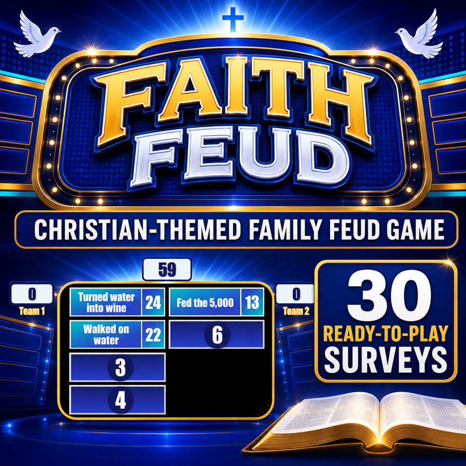 Family Feud Games and Templates for PowerPoint | Party and Classroom ...