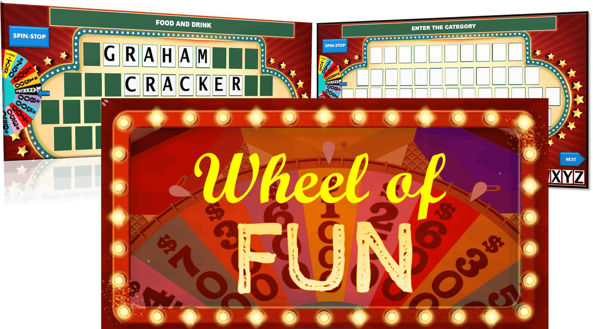 Wheel of Fun PowerPoint Game | Wheel of Fortune Style – Your Learning ...