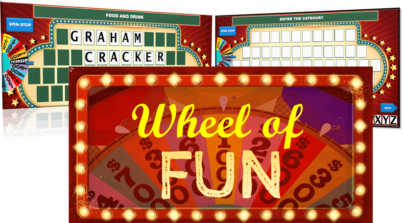 Wheel of Fun PowerPoint Game | Wheel of Fortune Style – Your Learning ...